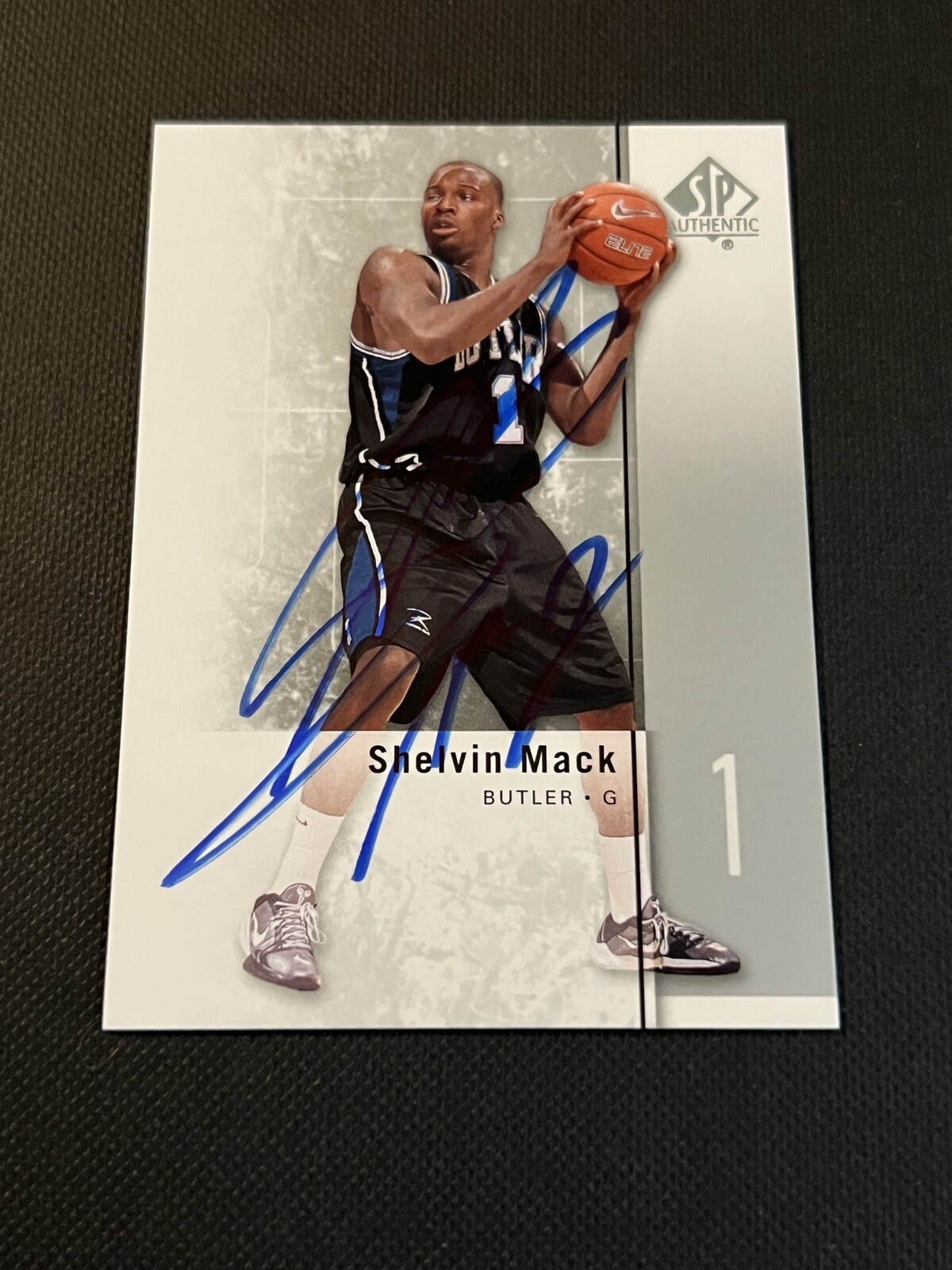 Shelvin Mack Signed 2011-12 UD SP Card Auto Butler Bulldogs Autograph ...