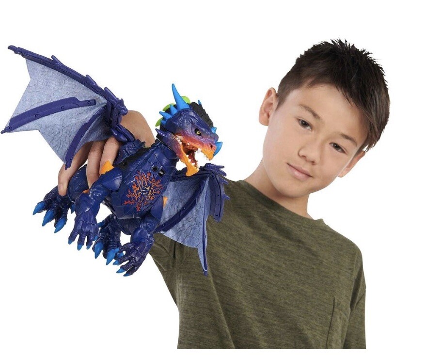 BRAND NEW FINGERLINGS WOWWEE UNTAMED LEGENDS DRAGON VULCAN INTERACTIVE ...