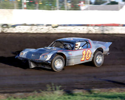 1981 Denny Hovinga 4x6 print Dirt Late Model Racing - free shipping | eBay