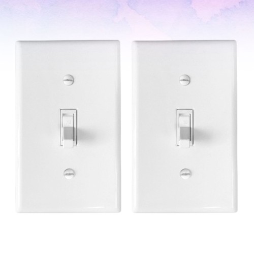 4 PCS Switch Panel Electrical Switches Led Light Room Home Wall ...