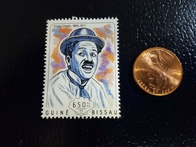 Charlie Chaplin Comic 2014 Guine- Bissau Perforated Stamp (e) | eBay