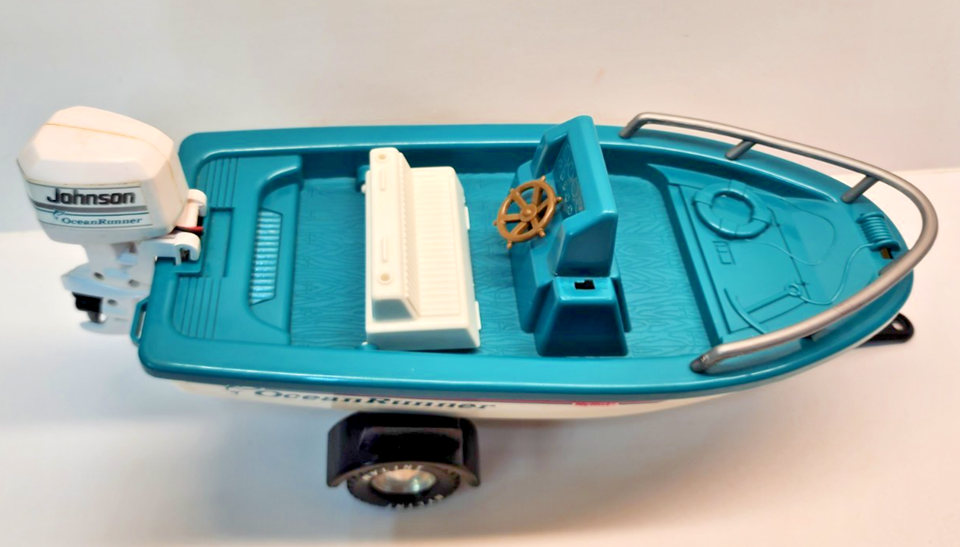 1994 Nylint Ocean Runner Speed Boat with Johnson Outboard Motor ...