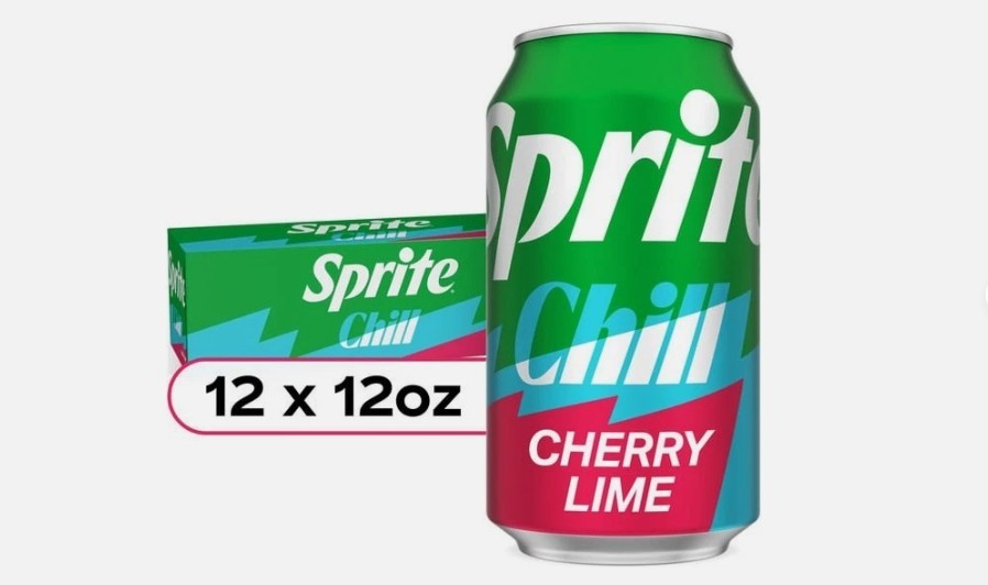 Sprite® Chill Cherry Lime Soda and tea usa import FIRST IN UK – 12 fl ...