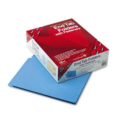 Smead 25040 2 Capacity Fastener Folders Straight Cut End Tab Letter ...