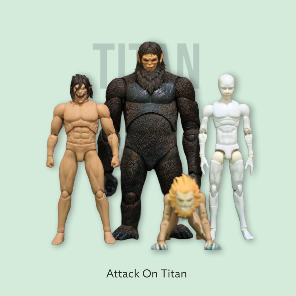1/12 Custom Beast Titan from Attack On Titan Head Sculpt | eBay