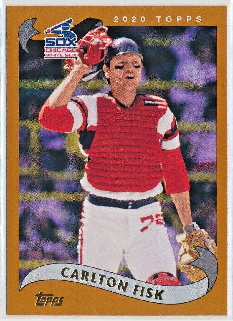 2020 Topps Archives - Carlton Fisk - Chicago White Sox - 2002 Topps ...