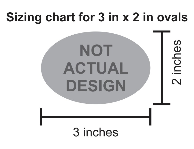 3X2 Oval Las Vegas Nevada Sticker Vinyl Vehicle Window Cities Bumper ...
