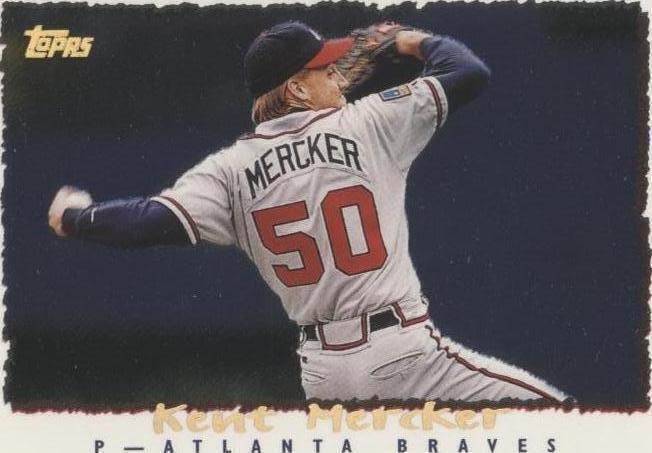 1995 Topps - Cyberstats Kent Mercker #115 for sale online | eBay