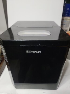 Emerson IM93B Black Electric Portable Countertop Ice Maker Machine ...