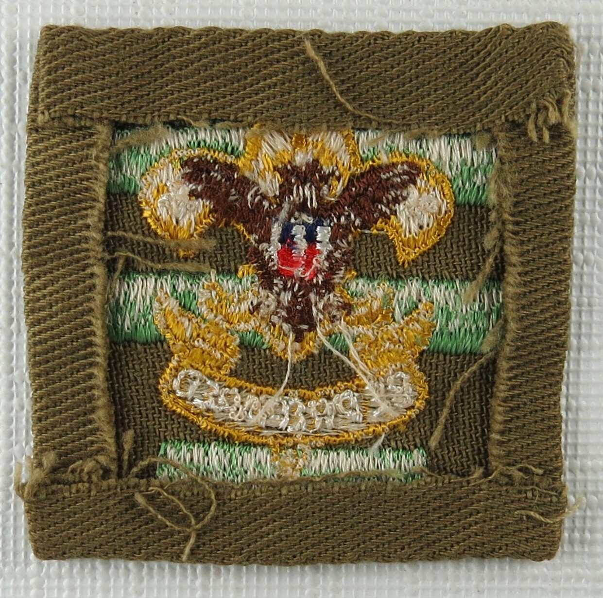 1936-1942 Tan Cloth Tall Crown Senior Patrol Leader Position Patch | eBay