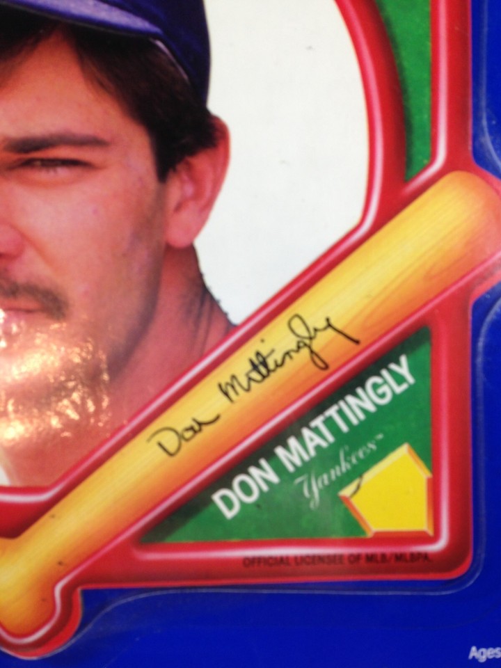 Don Mattingly Yankees Superstar Collectible Plaque Play Ball TARA Toy ...