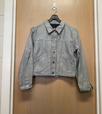 Excellent Condition Echo Red Women's Small Black Denim Jean Fitted ...