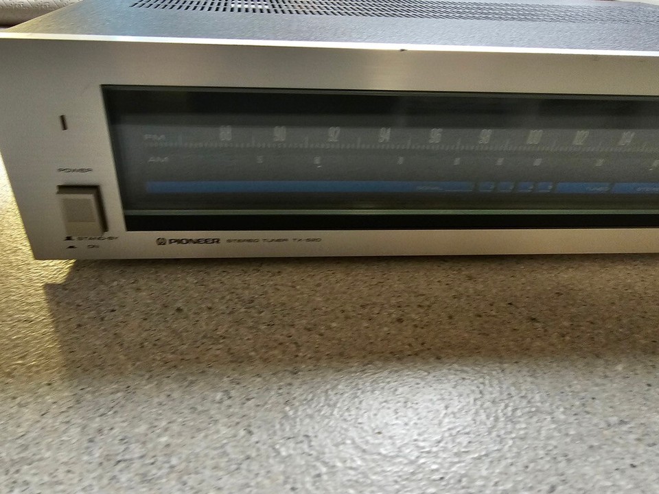 Vintage Pioneer TX-520 AM/FM Stereo Tuner - 11W - Made in Japan. TESTED ...