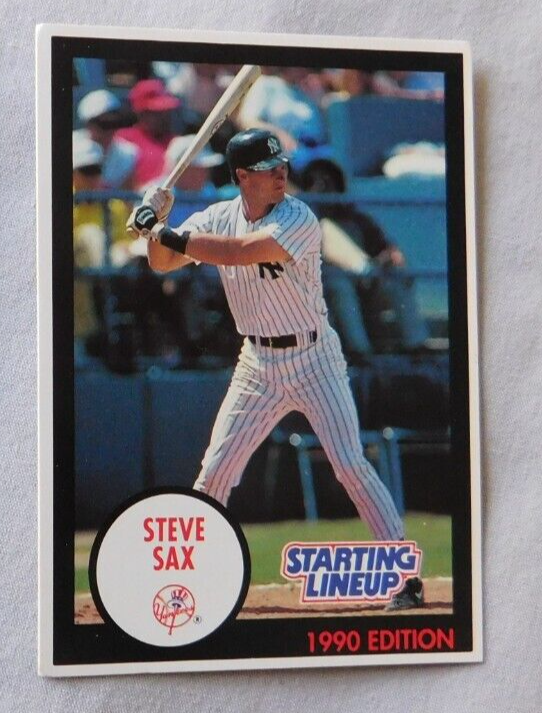 1990 Starting Lineup Cards - Steve Sax for sale online | eBay