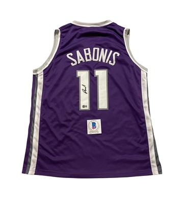 Domantas Sabonis Signed Jersey Sacramento Kings Autographed Auto COA | eBay