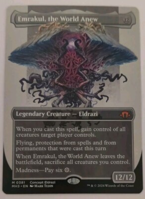 MH3 Borderless EMRAKUL THE WORLD ANEW 1x Concept Magic Modern Horizons ...