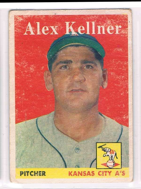1958 Topps - Alex Kellner #3 for sale online | eBay
