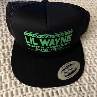 2019 North American Tour Lil Wayne SnapBack Hat New | eBay