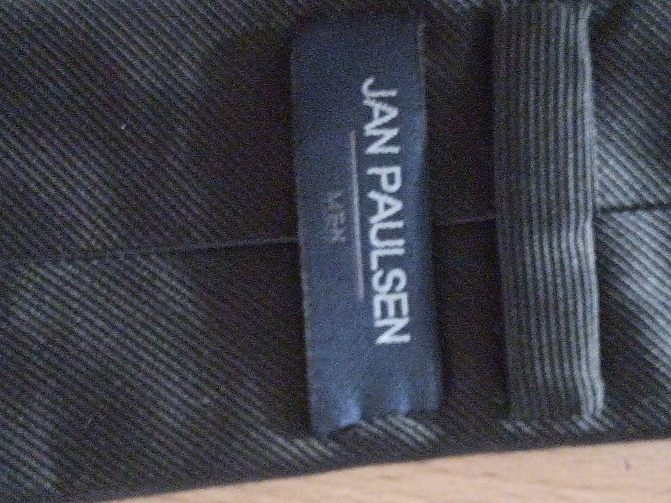 Jan Paulsen Cravate Homme Gris Soie Business Texturé | eBay