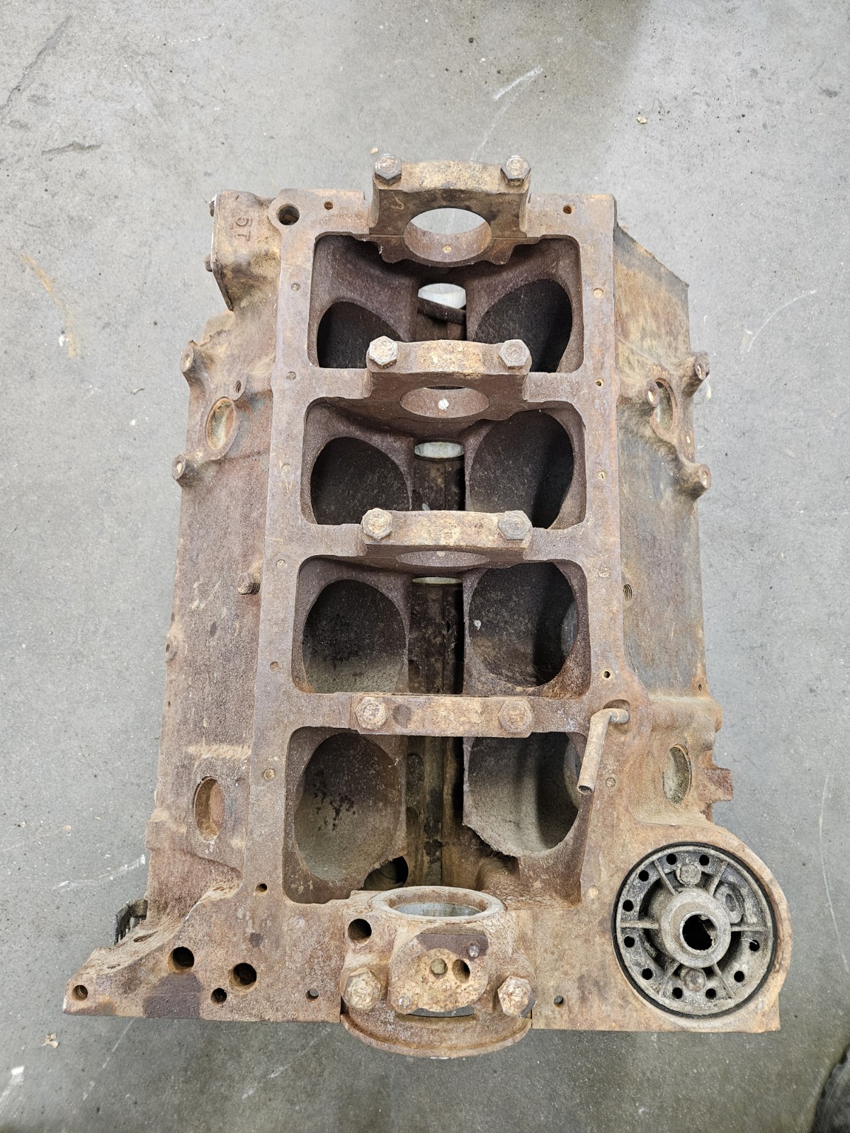 1964 1965 Chevrolet Chevy Small Journal 283 Std Bore Block 3834810 ...