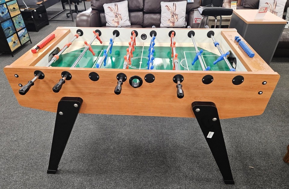 Garlando G2000 Oakwood Stylish Football Table CS SB1 | eBay UK