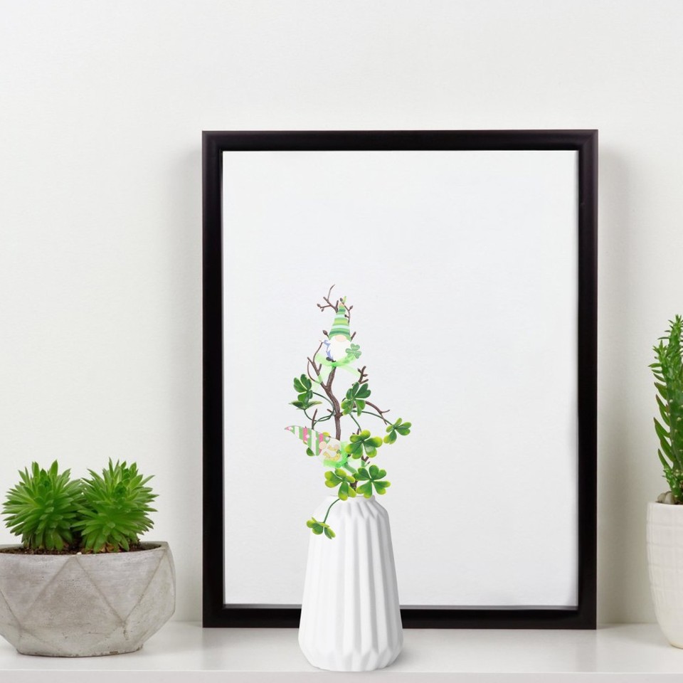 Imitation of Three-leaf Clover Irish Festival Shamrock Decoration Lucky ...