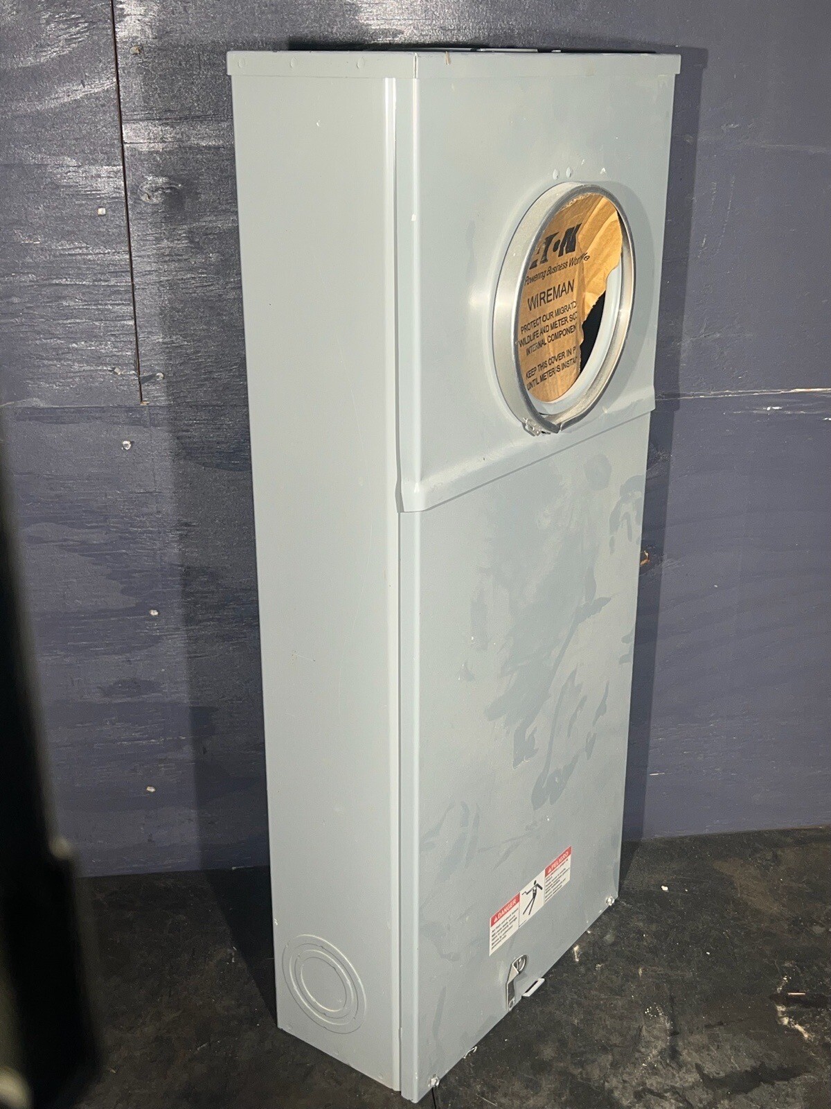 EATON 400 / 320 Amp Meter Base Socket Single Phase 324N Brand New UL ...