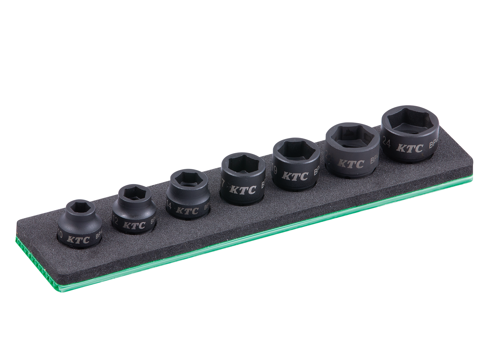 KTC 12.7sq. Short Socket Set For Impact Wrench TBP4S07SP 7-pc Set Japan ...