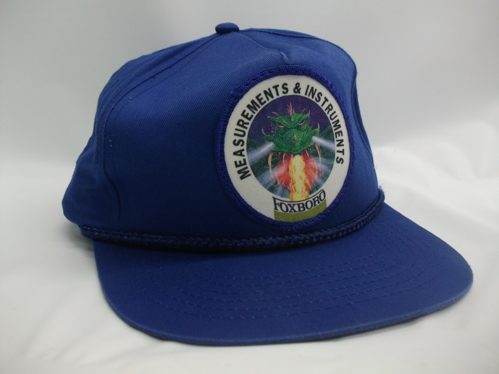 Foxboro Measurements Instruments Dragon Patch Hat VTG… - Gem
