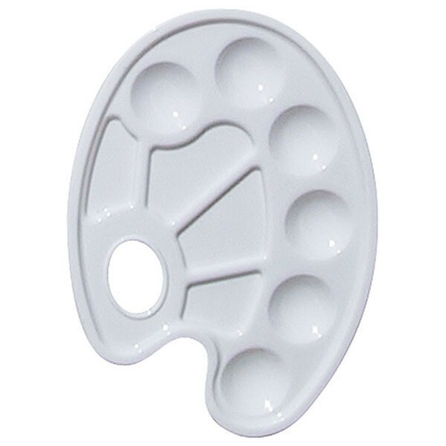 Artist Palette - Professional 10 Section Tray for Dividing Mixing ...