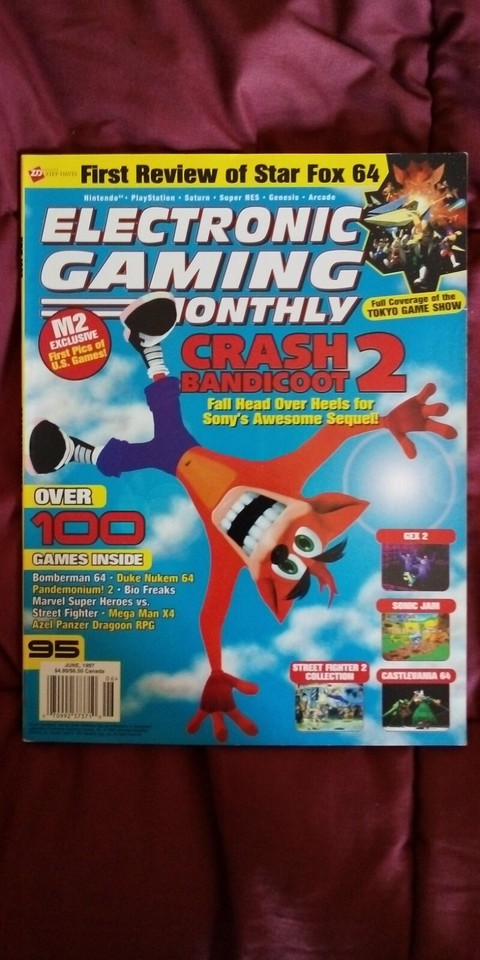 EGM Electronic Gaming Monthly magazine US issues 54 95 January 1994 ...