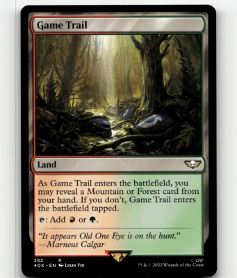 MTG Game Trail - Universes Beyond: Warhammer 40,000 | eBay