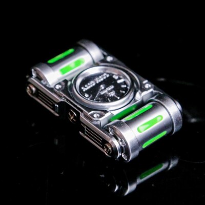 Luminous Punk Fidget Toy EDC Metal Fidget Spinner Stress Relief Toy ...