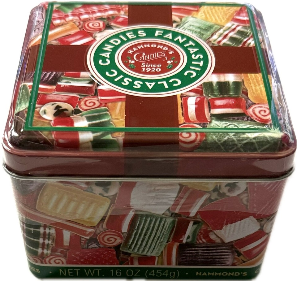 16oz Hammonds Old Fashioned Christmas Holiday Classics Mix Hard Candy ...