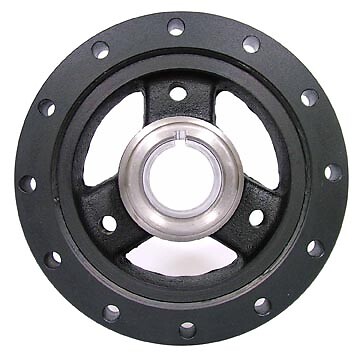 Chevy Small Block 327 350 6.12 Inch Neutral Harmonic Balancer Powerbond ...