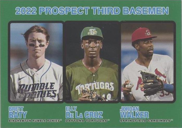 2022 Topps Heritage Minor League Edition - Prospect Stars Elly De La ...