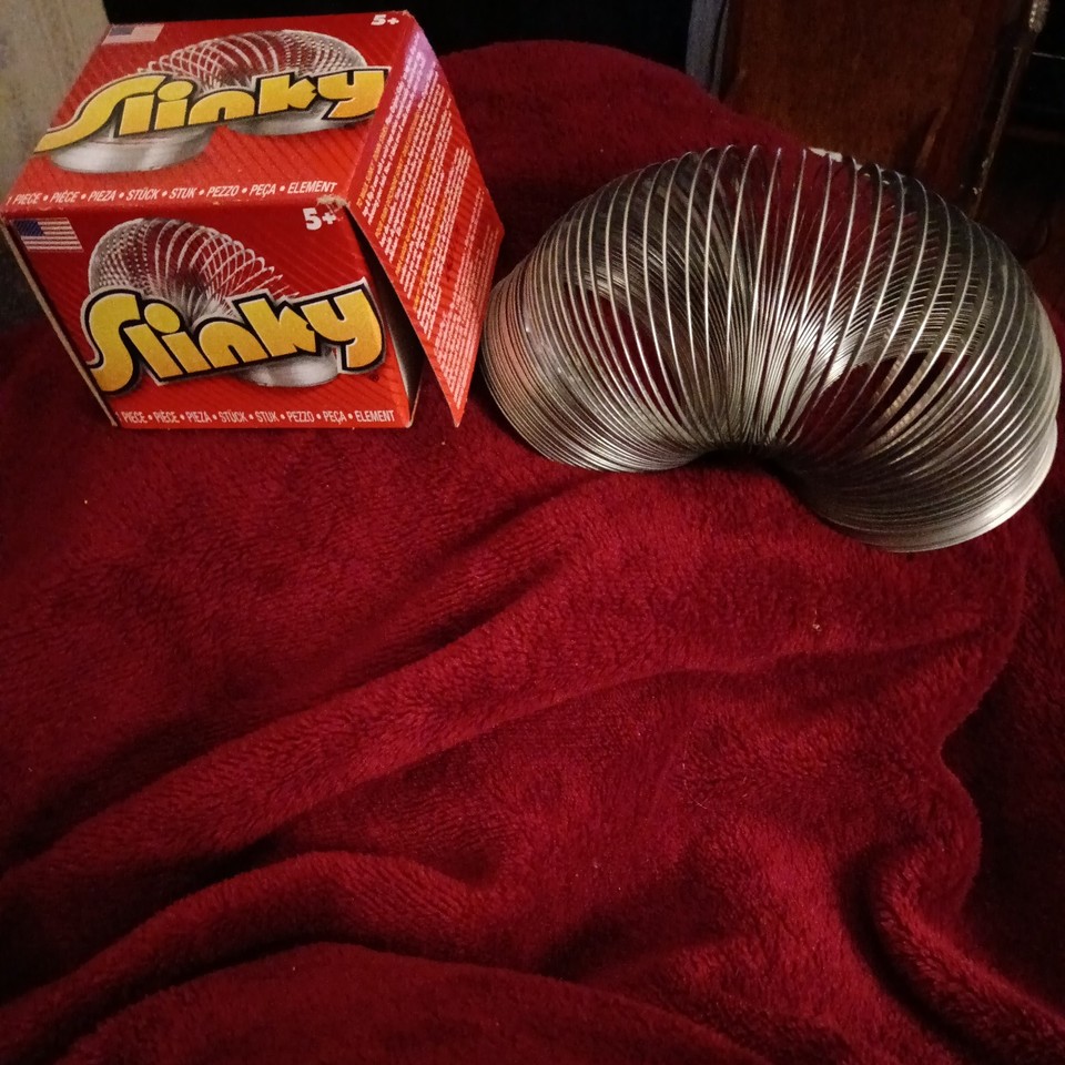 🪗Slinky and Mini Slinky walking Spring Toys➿➿ Kid or Adult Gift 🎁 ...