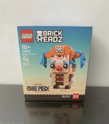 LEGO BrickHeadz One Piece Buggy The Clown Figure 40800 Brand New ...