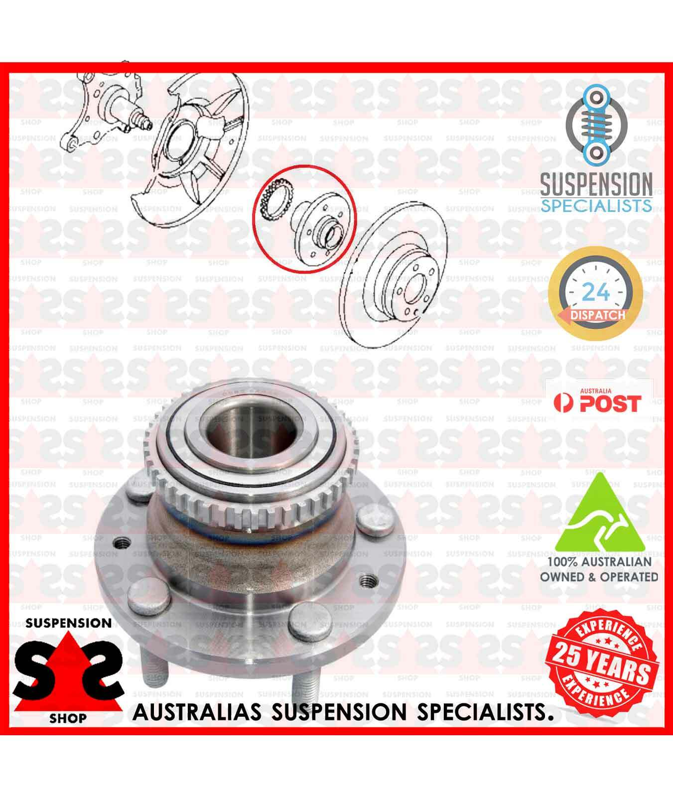 Rear Axle Wheel Hub Suit MAZDA 6 Station Wagon (Gy) 2.3 (GY3W) 6 ...