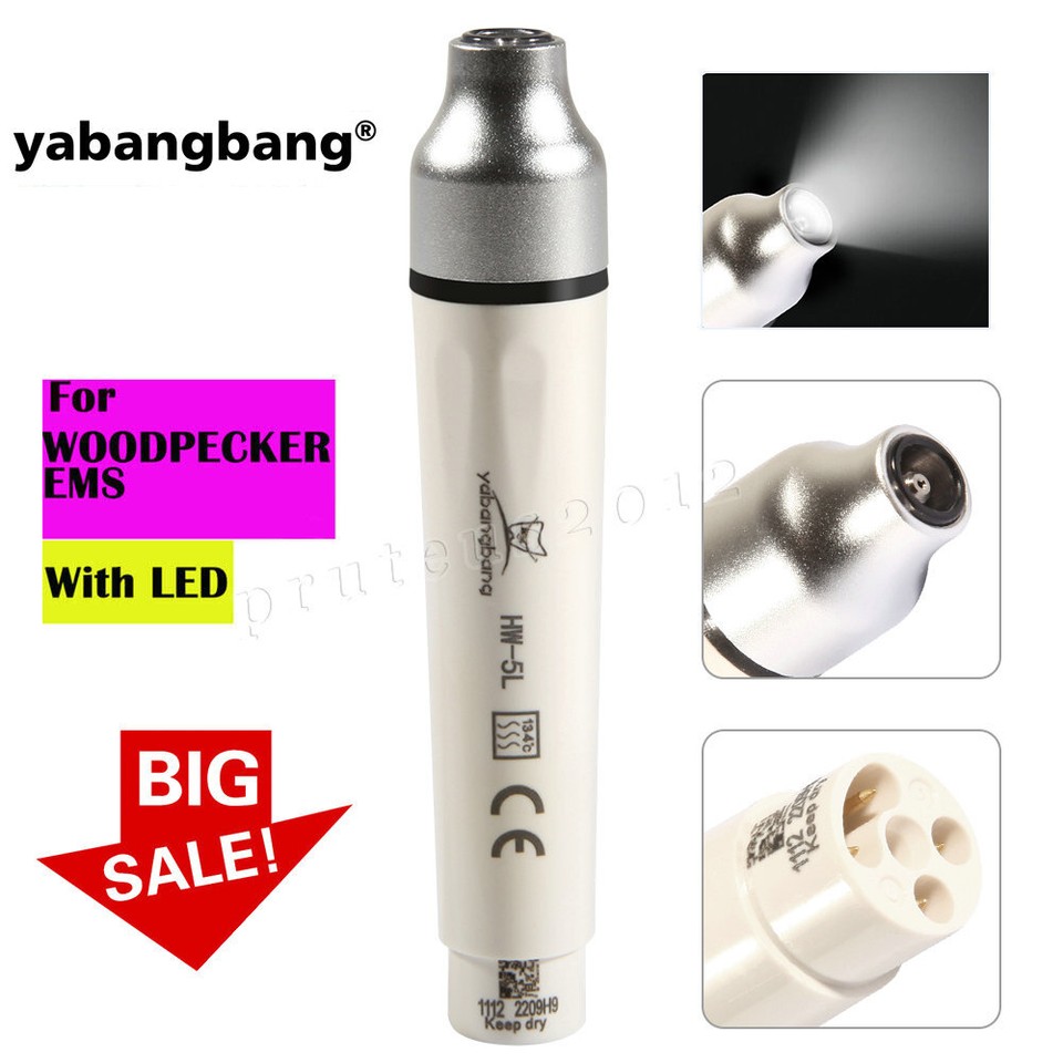 Ultrasonic Dental LED light Scaler Handpiece F/ Cavitron EMS / DTE ...