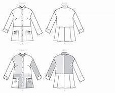 Butterick Sewing Pattern 6689 Misses Ladies Loose Fitting Shirts Size ...