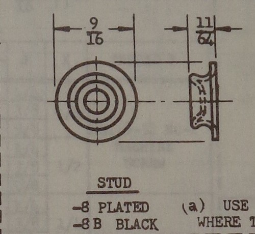 AIRCRAFT UPHOLSTERY SNAPS AN227-8 / MS27980-7N FASTENERS 20 EACH NEW | eBay