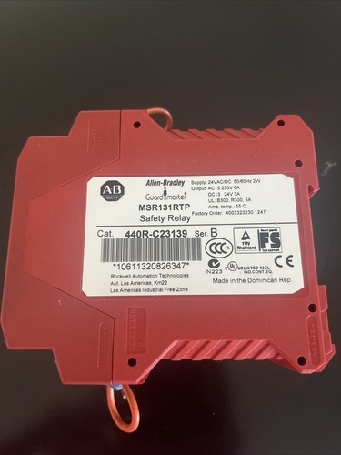 Allen Bradley Safety Relay MSR131RTP 440R-C23139 | eBay