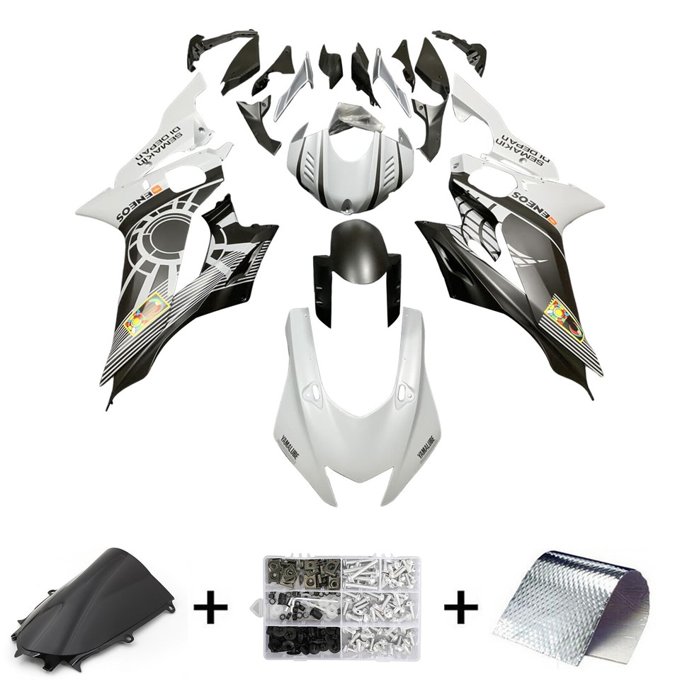 Injection Fairing Kit Bodywork Plastic ABS fit For Yamaha YZF-R6 2017 ...