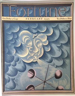 Antonio Petruccelli Fortune Cover Only Vintage February 1935 Art ...
