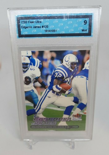2000 FLEER Ultra Indianapolis Colts Football Card #120 Edgerrin James ...