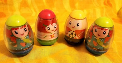 WEEBLES WOBBLES TOYS 2009 3" HASBRO TODDLER PLAYSKOOL SET OF 4 | eBay