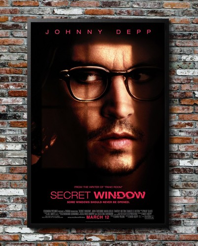 Secret Window 2004 Movie Poster 24"x36" Glossy Unframed 0451 | eBay