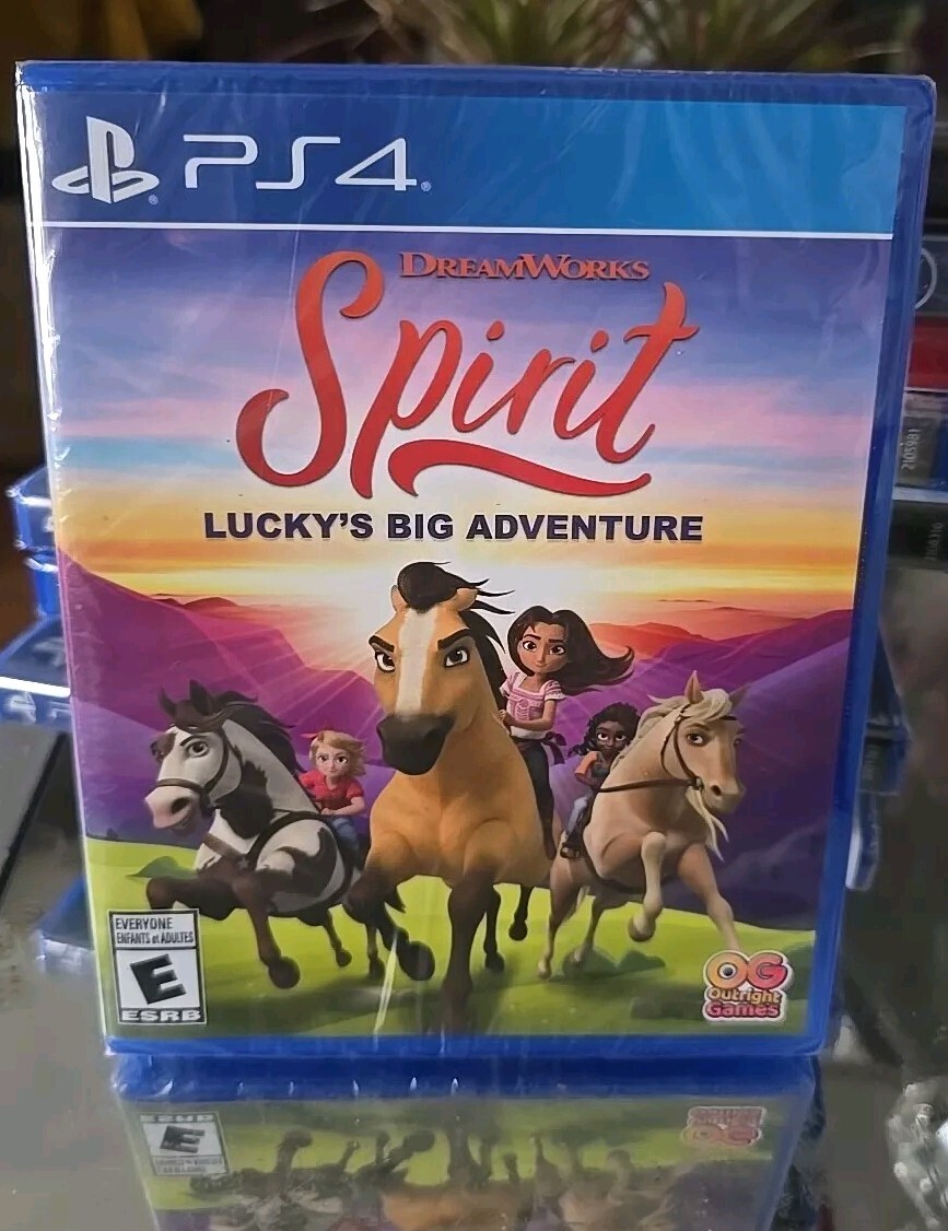 Dreamworks Spirit Lucky's Big Adventure Playstation 4 (PS4) Brand New ...