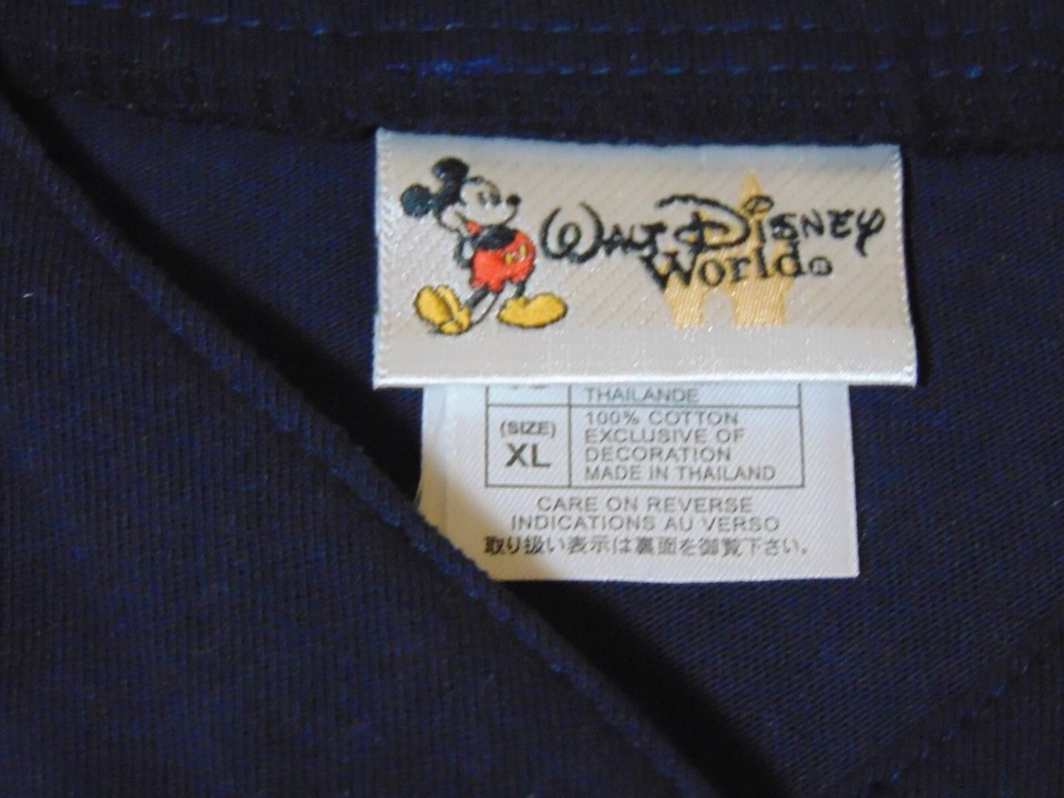 Walt Disney World Goofy Button Up Baseball Jersey Authentic Shirt X ...